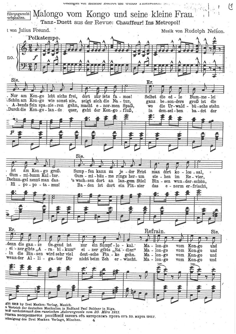 Flaggenwechsel über Neukamerun - Das Marokko-Kongo-Abkommen - Bundesarchiv