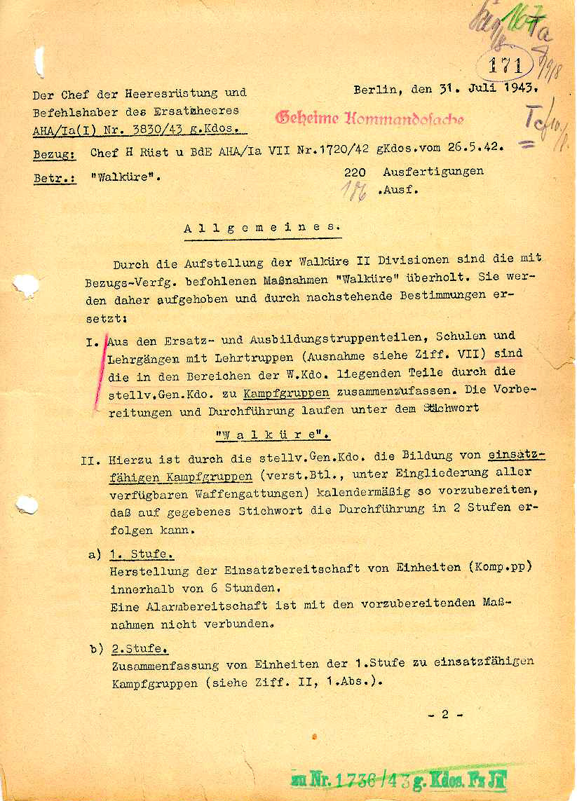 "Eine gewissenlose Clique frontfremder Parteiführer" – Der 20. Juli ...