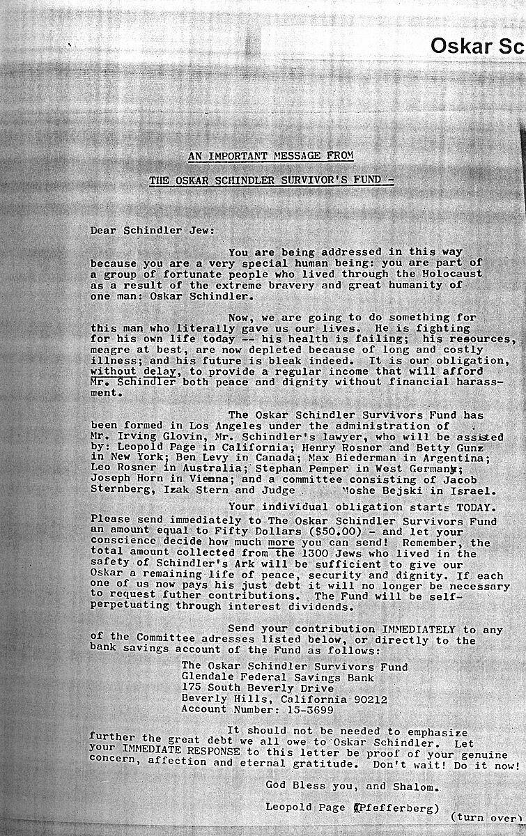 Vorbild für Zivilcourage: Oskar Schindler - Bundesarchiv