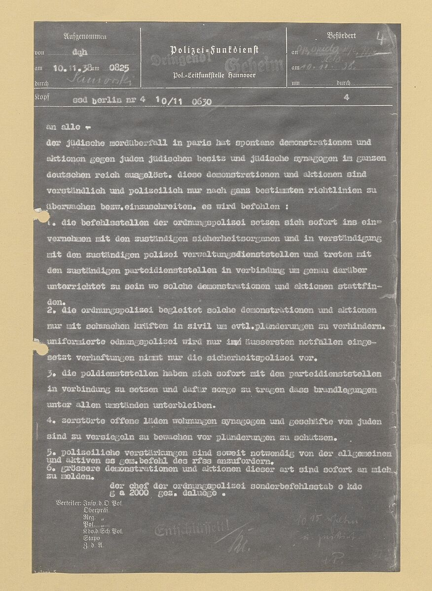 Reichspogromnacht – Antijüdische Ausschreitungen in Deutschland im ...