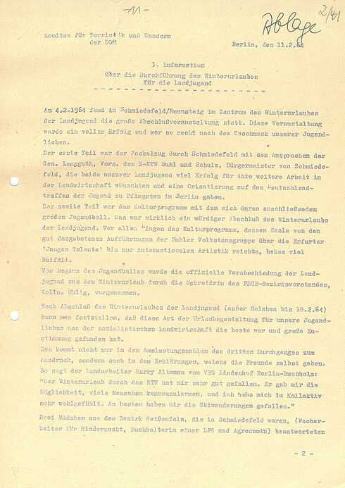„Große Ferien“ in der DDR - Bundesarchiv
