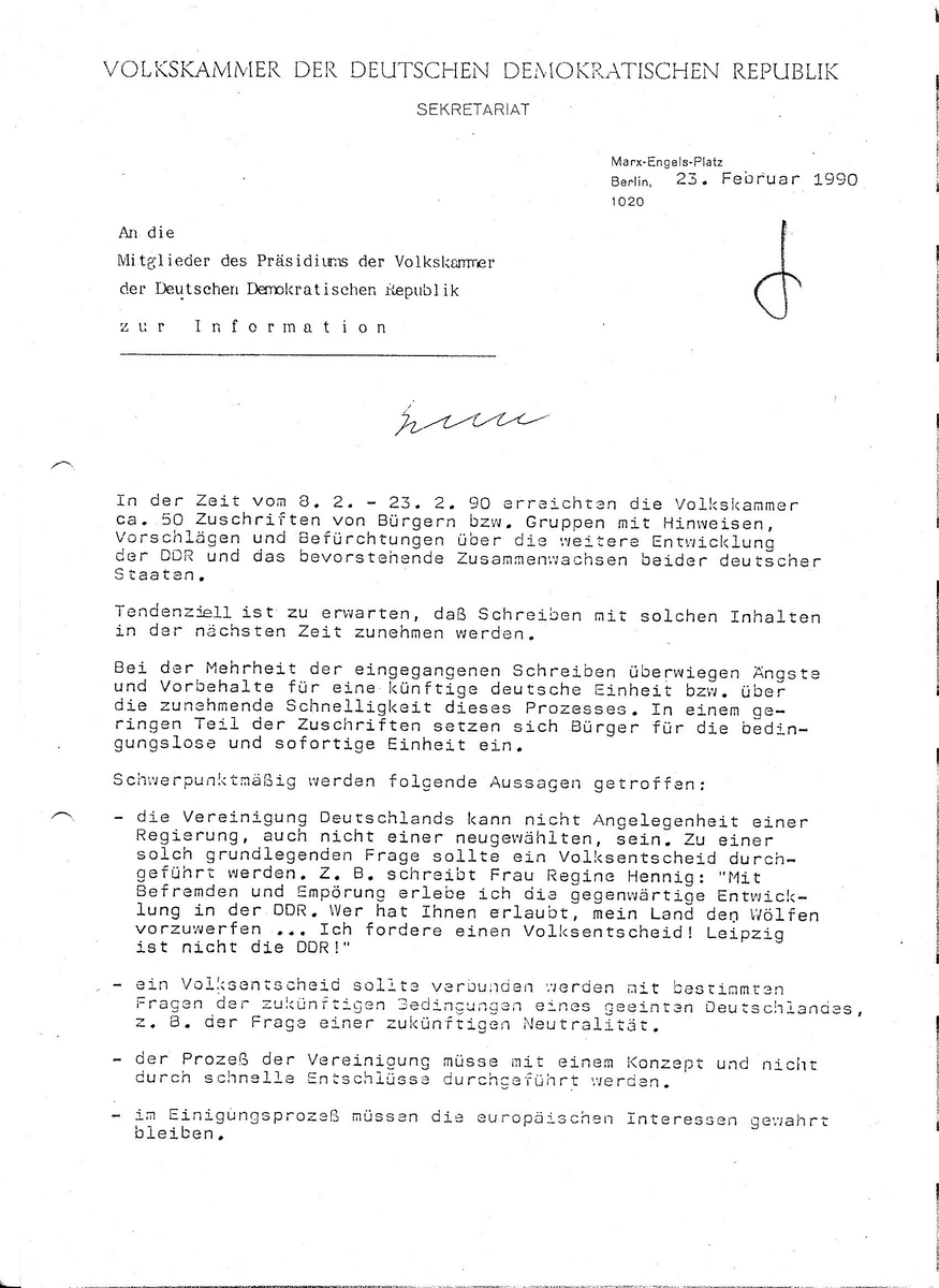 Parteien und Organisationen der DDR im Prozess der Wiedervereinigung ...