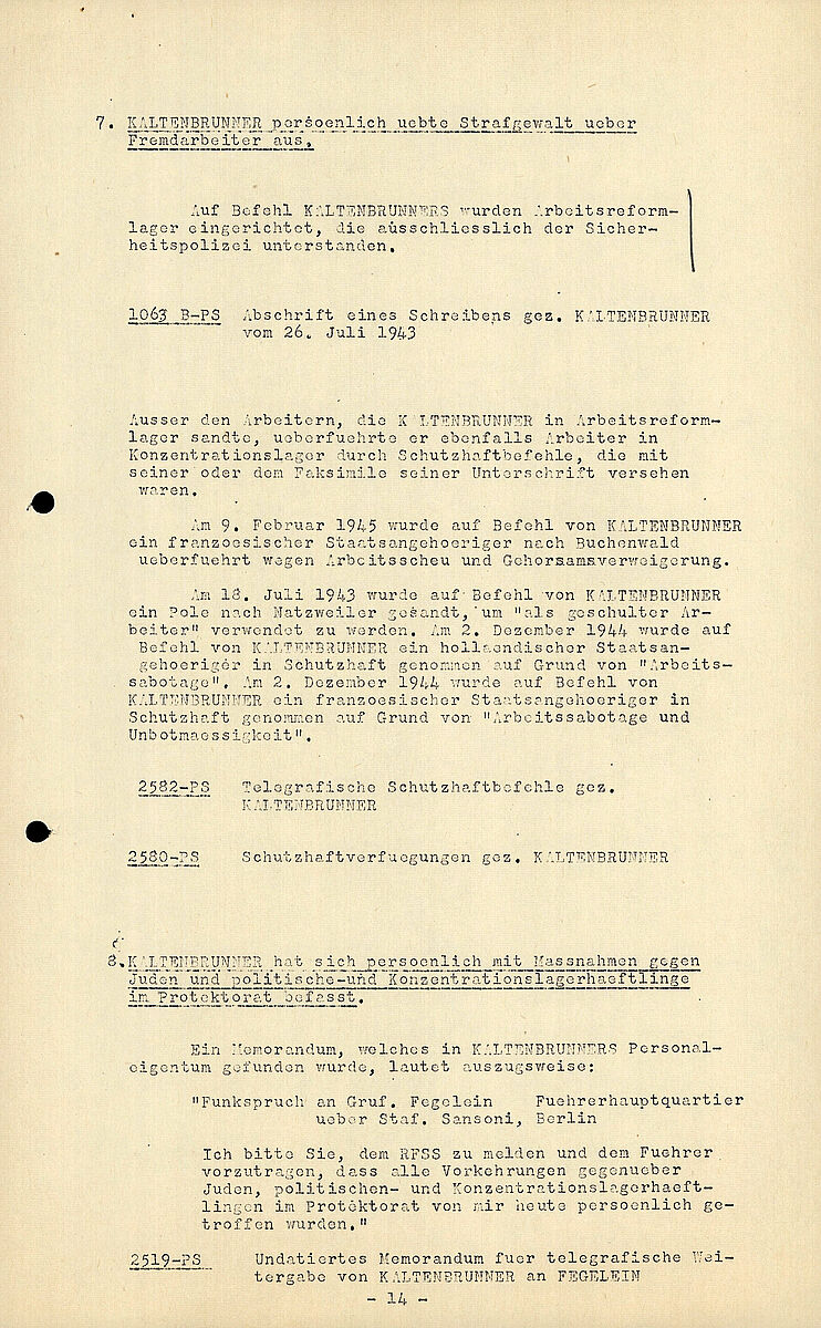 Der Nürnberger Prozess 1945/46 - Bundesarchiv