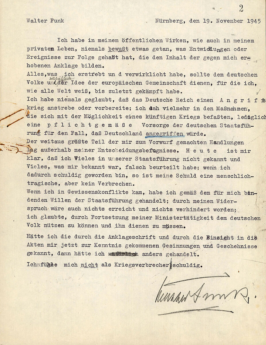 Der Nürnberger Prozess 1945/46 - Bundesarchiv