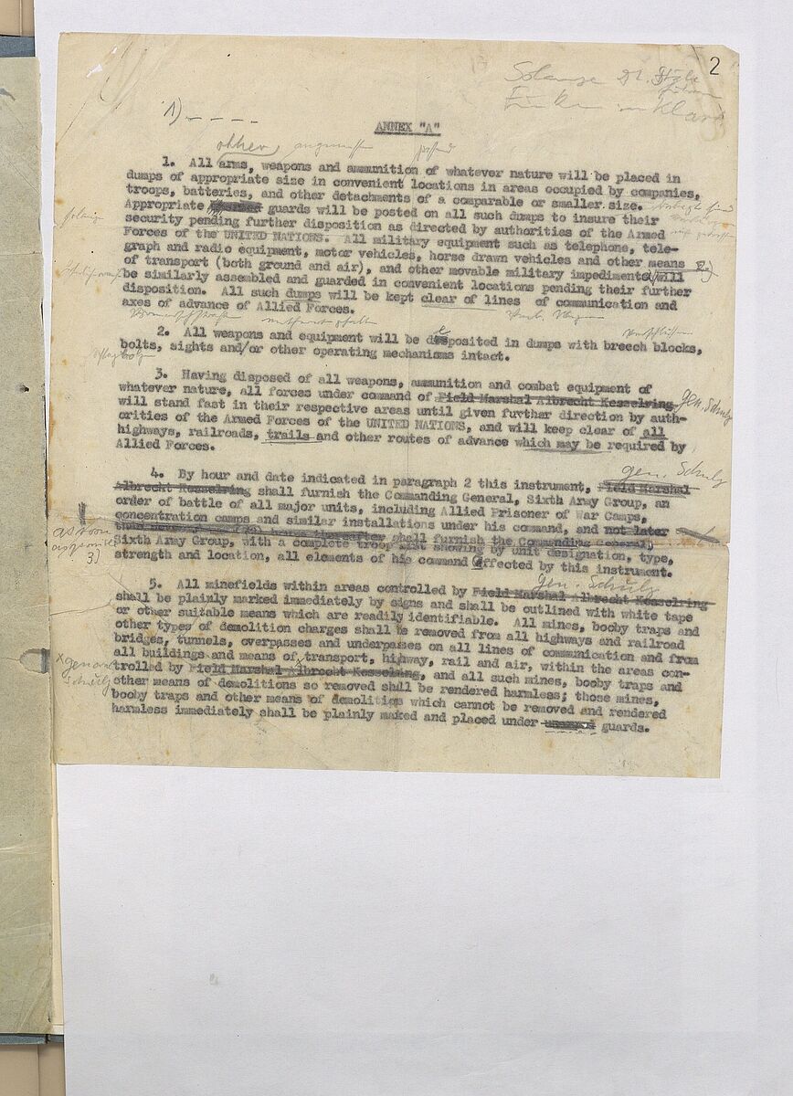Die deutsche Kapitulation 1945 - Bundesarchiv