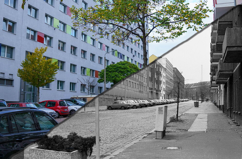 Die Stasi-Zentrale gestern und heute - Bundesarchiv