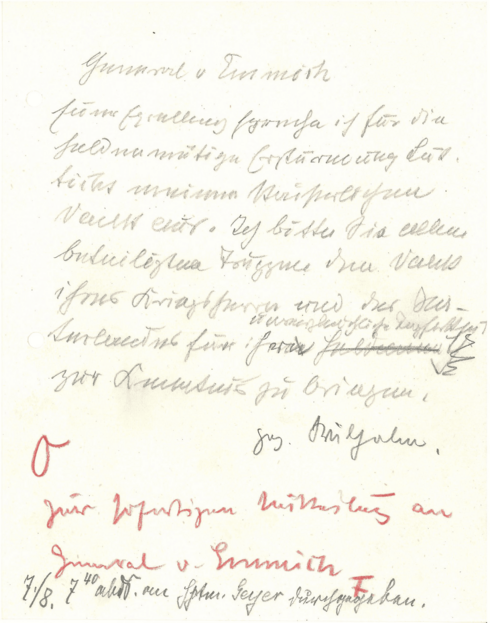 Das Große Hauptquartier S.M. des Kaisers und Königs - Bundesarchiv