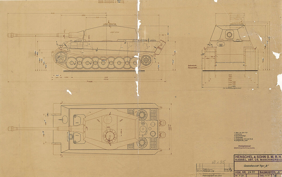 Der „Königstiger“ - Bundesarchiv