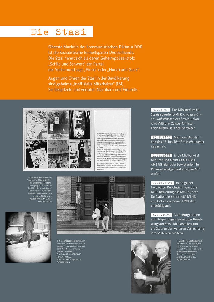 Poster-Ausstellung für Schulen - Bundesarchiv