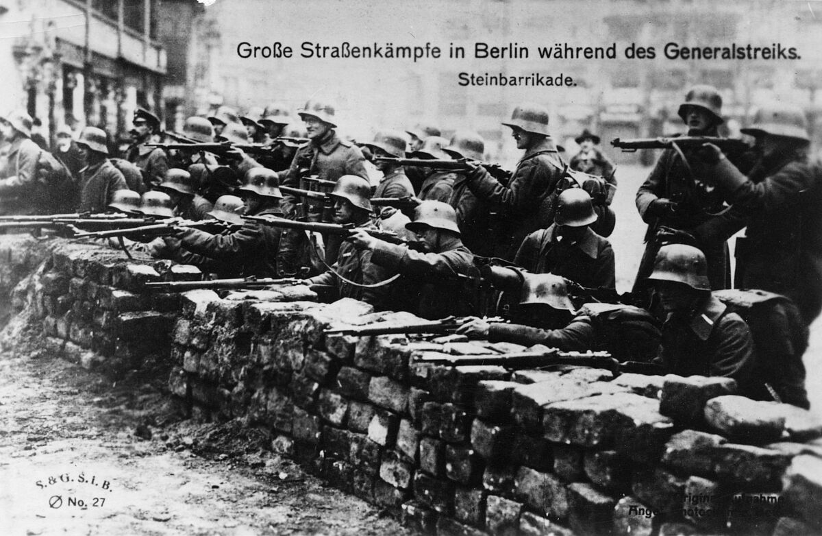 Generalstreik in Berlin und Märzkämpfe - Bundesarchiv