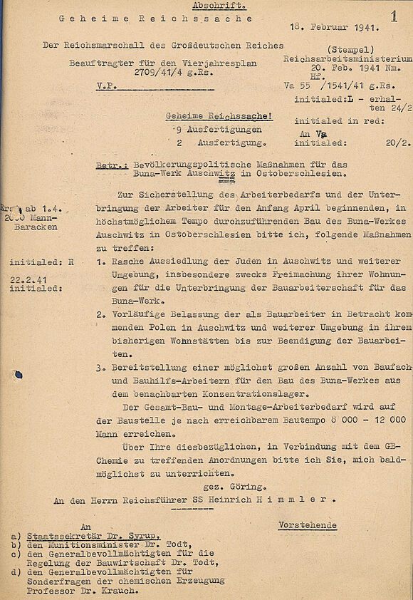 Das Konzentrations- und Vernichtungslager Auschwitz - Das ...