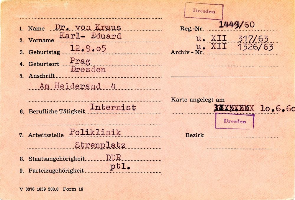 Vom V-Mann der SS zum Stasi-Spitzel - Bundesarchiv