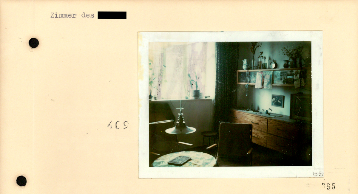 Durchsuchung, konspirative - Bundesarchiv